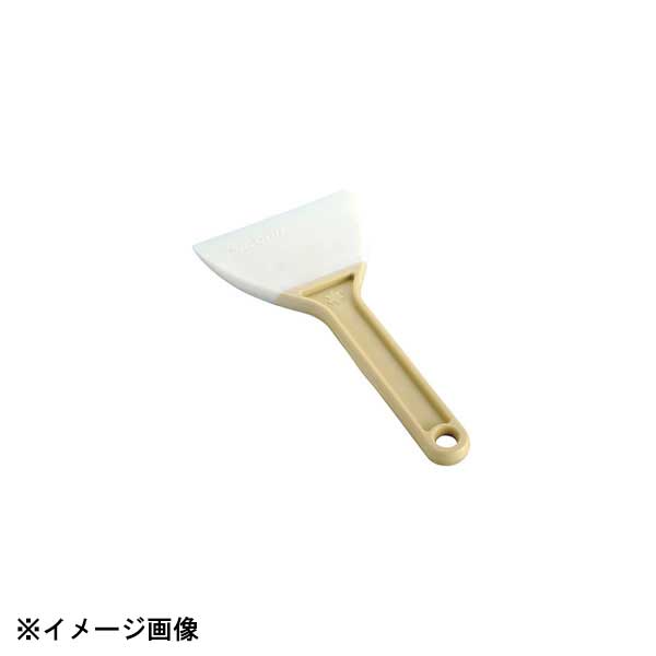 耐油性に優れ、永く変質しないので洋菓子等の生地作りに最適。・しっかりかきとる・コシがあってよくしなるシリコンゴム製（耐熱温度200℃）●サイズ　幅×全長：105×220mm●生産地：日本