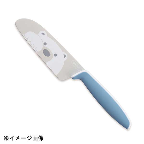 ●お子様向け●食の大切さや料理の楽しさを楽しく体験!●サイズ　刃渡×全長：105mm×240mm●材質：刃身：ステンレス刃物鋼　ハンドル：ポリプロピレン●生産地：中国