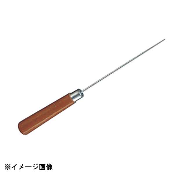たこ焼き返しに便利●サイズ　全長：230mm●材質：針：鋼（クロームメッキ）　　　　柄：天然木●生産地：燕三条