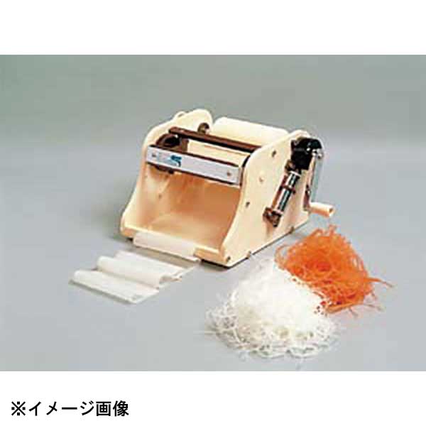 【使用方法】大根、人参などを必要な寸法に輪切りにします。（12cm位まで）パイプ（シャフト）に大根（又は人参等）を差込みハンドルを右へ回しながらプレーンを材料に近づけます。思いのままにかつらむきが出来ます。ツマを作る場合はピールS用ツマ切り...