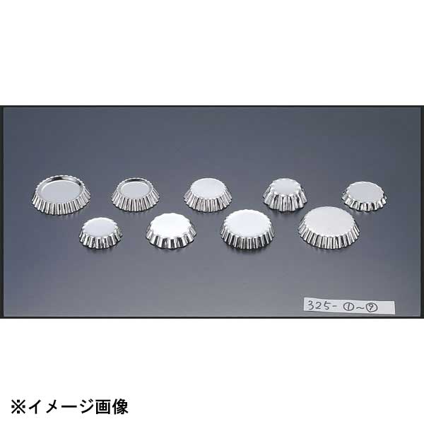 ブリキ製のマドレーヌ型●サイズ　直径×高さ：φ76×H17mm●材質：ブリキ製●生産地：日本