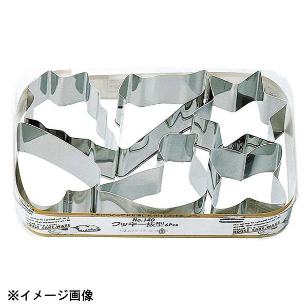 ●6PCセット内容:ハート、ツリー、小鳥、水鳥、6ツ星、4ツ星●材質：18-8ステンレス●生産地：燕三条