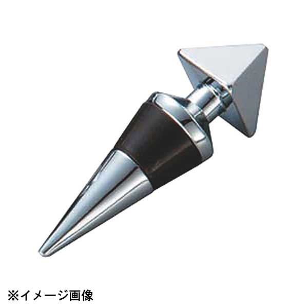 飲み残しのワインの保存に。表面は光沢があり高級感があります。●サイズ　外径×高さ：30×30×H80mm●材質：亜鉛合金クロムメッキ・シリコン●生産地：日本