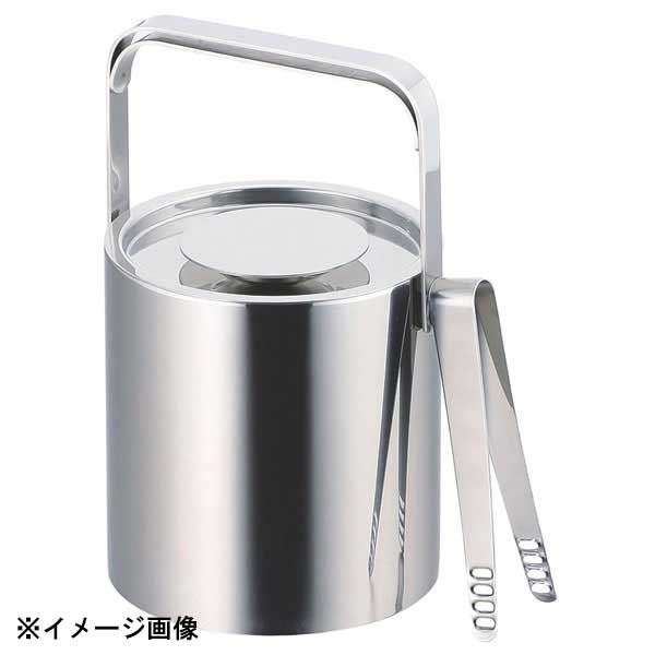 丈夫でお手入れが簡単なステンレス製。トング付き●サイズ　直径×高さ　容量：φ130×H140mm1350ml●材質：18-8ステンレス●生産地：燕三条