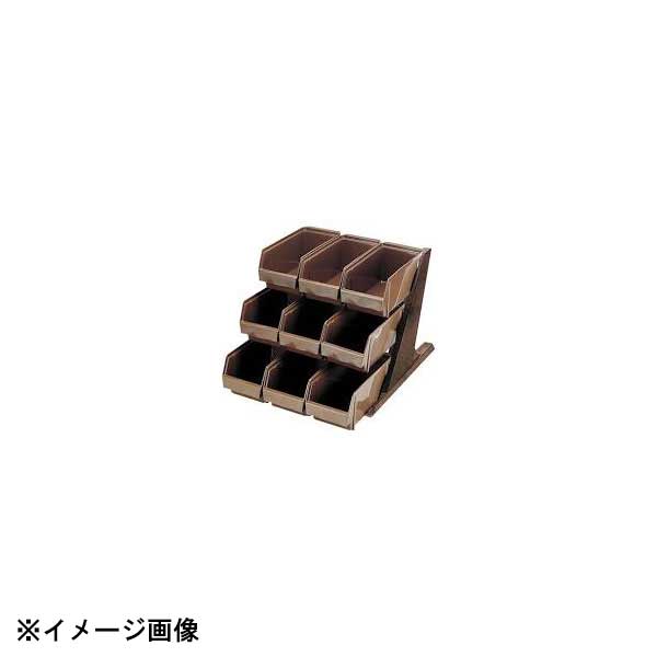業務用オーガナイザー。カトラリー等の収納に。●サイズ　幅×奥行×高さ：445×565×H355mm●材質：ボックス:ポリプロピレン　枠:18-8ステンレス●生産地：燕三条