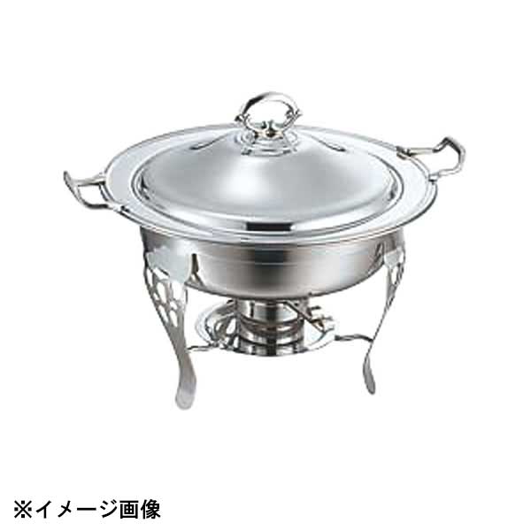 丈夫でお手入れが簡単な18-8ステンレス製。固形ランプ付※納期をご確認ください。●サイズ　外寸 縦×外径×高さ：415×φ354×H305mm●材質：18-8ステンレス●生産地：燕三条