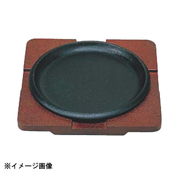 熱が逃げにくく、温度ムラが少ない鉄器のステーキ皿は肉料理専門店、洋食店などの必需品（専用ハンドル#711別売り）※IHは200V専用●サイズ　内径：φ200mm●材質：鉄●生産地：日本