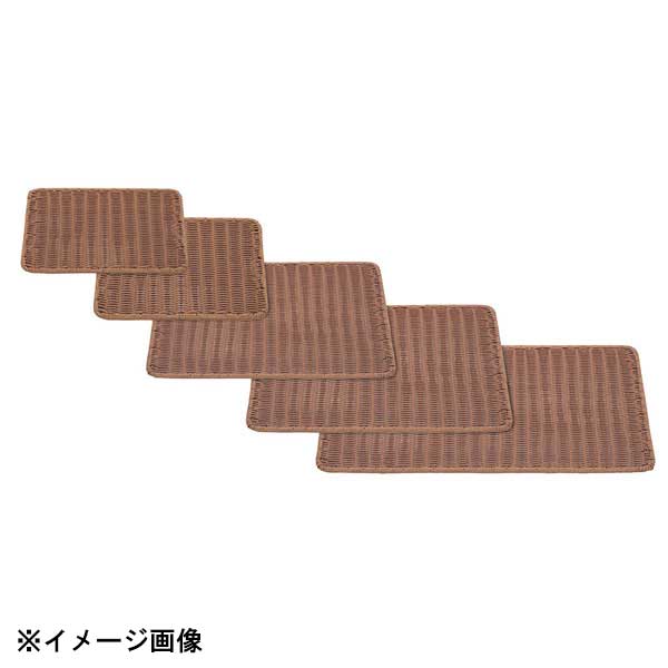 生鮮、青果、精肉、ベーカリー等様々なシチュエーションで活躍。樹脂製なので水洗いもできます。籐のような手編みのぬくもり、柔らかいのに丈夫でしっかりとした形状。耐熱温度120℃。かびにくく衛生的。●サイズ　縦×横×高さ：400×300×H10m...