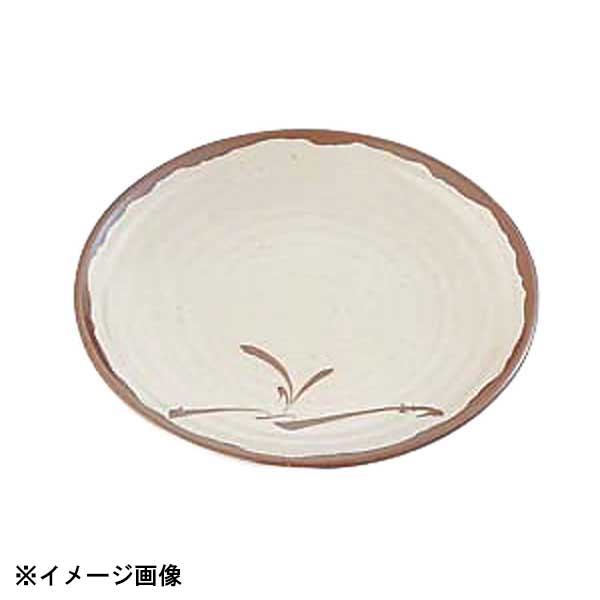 土のぬくもり感じさせる安らぎの器●サイズ　外寸×高さ：φ183×H19mm●材質：メラミン樹脂●生産地：燕三条