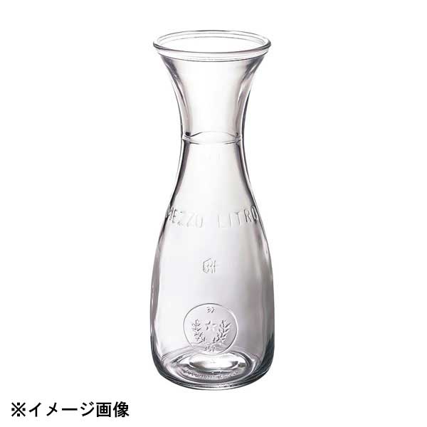 こだわりの飲み物をカラフェやジャグに入れ替えて。そのままテーブルに置いてもセンス良く使えるお洒落な容器です。※販売ロットは、12個単位です。●サイズ　口径×高さ：φ80×H230mm●材質：ソーダガラス●生産地：イタリア