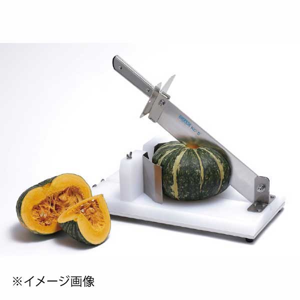●かぼちゃ転がり防止の受け金具が付いています。●移動時・保管時などに安全な包丁固定金具付きです。●サイズ:240×510×H150mm●重量:約7kg●本体:プラスチックまな板使用●ステンレス刃物使用●刃渡り:360mm●刃厚:3mm