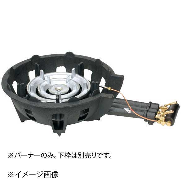 ●バーナー(種火付）のみ。下枠は別売りです。●サイズ:全長620mm 幅330mm 高さ145mm ●重量:15.0kg ●ガス消費量:19kW ●ホースエンド:13φ