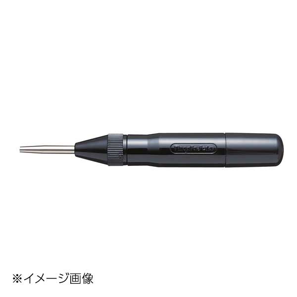 【特徴】●押し込むだけで簡単にポンチングできます。●先端がフラットになっているため、釘頭部を傷めにくいです。●打力調整機能付です。【用途】●釘締めに【仕様】●全長(mm)：136●胴径(mm)：φ18●先端軸径(mm)：-●先端角度(°)：...