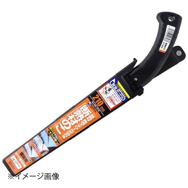 ●型番：INK-0743●刃渡り：210mm●全長（mm）：W77×H290×D22●材質：鋸：炭素工具鋼SK-85、サヤ・グリップ・ベルト留：プラスチック・ステンレス、ネジ・ナット・座金：鉄●重量（g）：180●型番：INK-0743●刃...