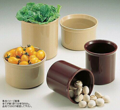 材質:SAN素材製●サラダオイルや酸にも強く、臭いもつきません。●密閉式の蓋が付いています。メーカー品番_カラー_直径×高さ(mm)_容量(L):No.0316_ベージュ_167×105_1.4