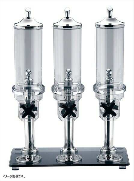 材質:ステンレス、トライタン、強化ガラスKINGOフレークディスペンサー コンパクトながら高級感を演出!・高級感のあるガラスベースと容器は透明度の高いトライタン素材を採用。・ハンドルを回すだけで、簡単にフレークが出てきます。間口×奥行×高さ...