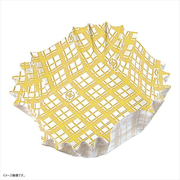 材質:紙、PET型番_カラー_間口×奥行×(底寸法)×高さ(mm):正角_黄_60×60×30