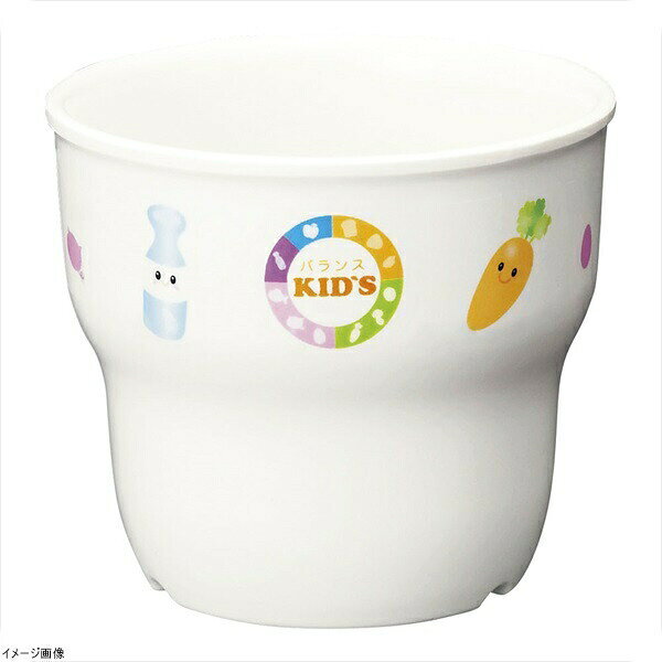 メラミンお子様食器｢バランスキッズ｣シリーズメーカー品番MC-75-BKD 直径×高さ(mm)74×65 容量(cc)150