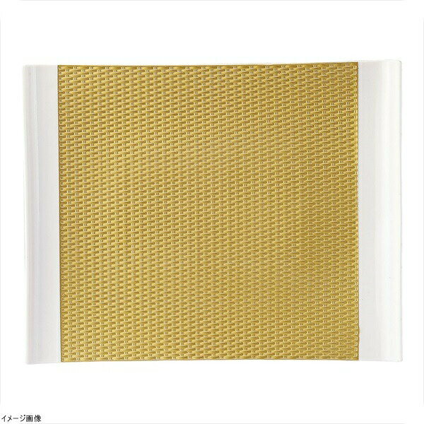 ウィーブ シリーズ 材質:磁器メーカー品番WE3001 カラーゴールド 間口×奥行×高さ(mm)300×240×26