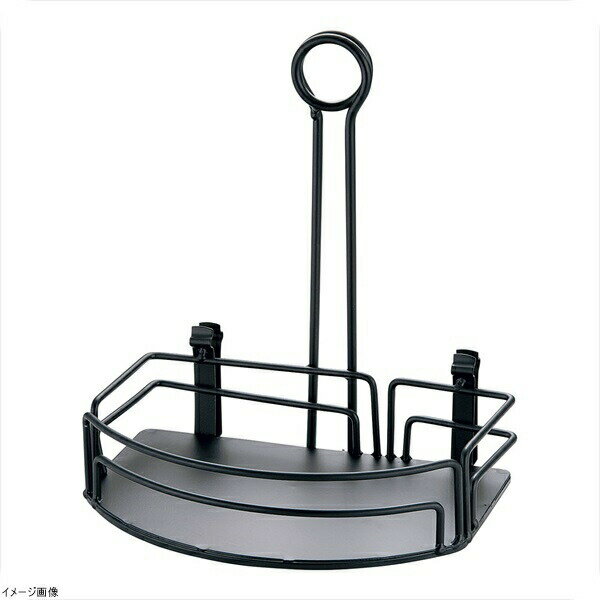 材質:鉄・ブラック粉体塗装・小型のメニューブックやテーブルナンバーを表示できるクリップ付です。メーカー品番BK167912 幅×奥行×高さ(mm)210×160×235