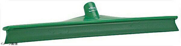 材質:ポリプロピレン、特殊ゴム 耐熱温度:120℃ 軽量かつ抜群の水切れが得られ、衛生的な 一体成型のスクイージーです。メーカー品番7150 カラーグリーン 高さ(mm)39 幅(mm)500