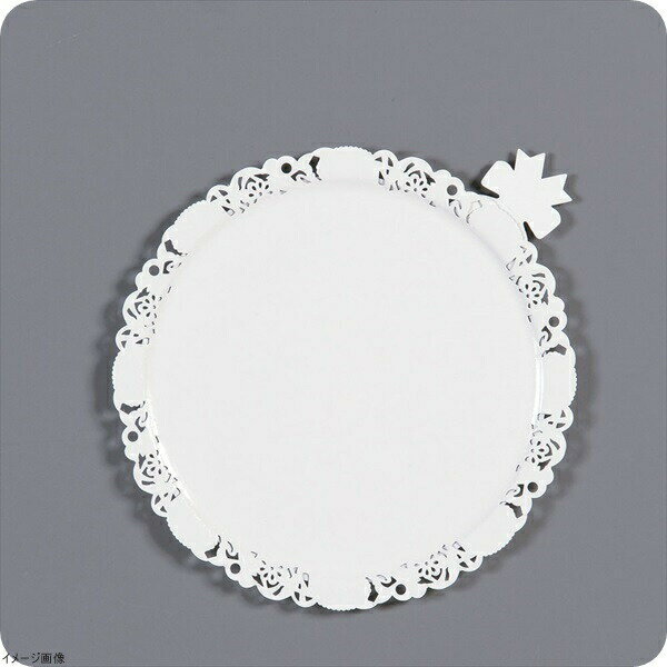 デコラプレートシリーズデコレーションケーキはもちろん、オードブルやデザートの器としてもご利用でき、テーブルを華やかに演出します。材質:紙(表面/耐水耐油加工)カラーホワイト メーカー品番50 外寸(内寸)(mm)φ185(φ153)