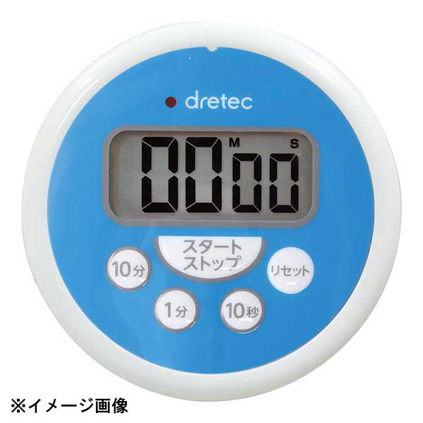【サイズ】幅_奥行_高さ(mm) 90_20_90【重さ】約60(g）【カラー】ブルー【メーカー品番】T-533BLHA【スペック】●電源 リチウム電池CR2032_1個(テスト電池）●防水等級 IP_7● 最大セット時間 199分50秒●...