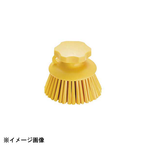 【サイズ】ハンドル径_植毛台_ブラシ径_高さ(mm) 70_90_110_90【重さ】205(g)【カラー】黄【メーカー品番】55863【スペック】●毛の長さ 45mm●耐熱温度120℃●毛質(線径) 0.4mm●調理用具などに付着した、頑...