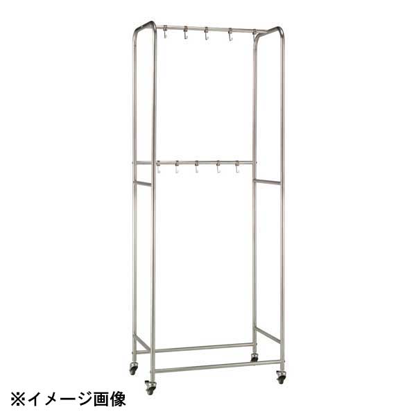 【サイズ】寸法/幅_奥行_高さ(mm) 690_430_1800【重さ】8.5(kg)【カラー】シルバー【メーカー品番】CE-491-105-0【スペック】●Sカン取付可能パイプ形φ19.1mm●上段フックから床までの高さ 約1740mm●...