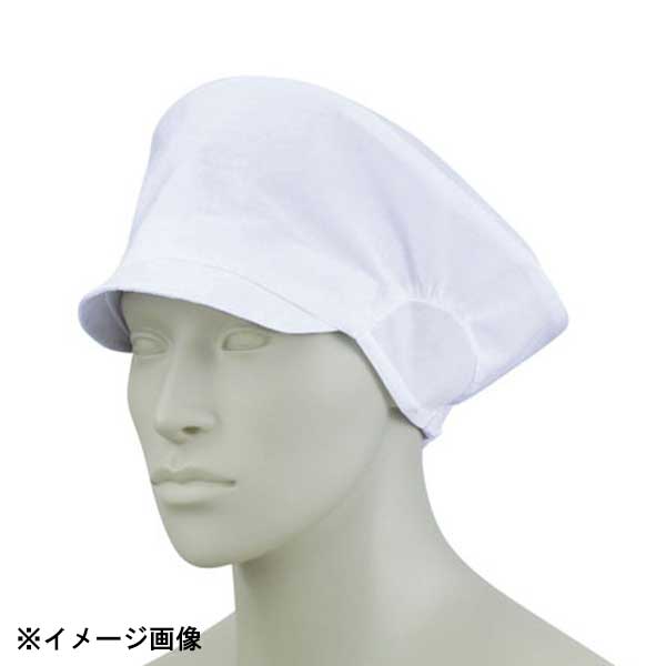 【サイズ】頭囲(cm) 54～60【重さ】50(g)【カラー】白【メーカー品番】9-025【スペック】●抗菌O-157対応●ツバの長さ 3cm●ツバ芯素材●バックスタイル(引き出しゴム式)●耳部分 メッシュ素材●薄手で涼しい綿混素材●バック...