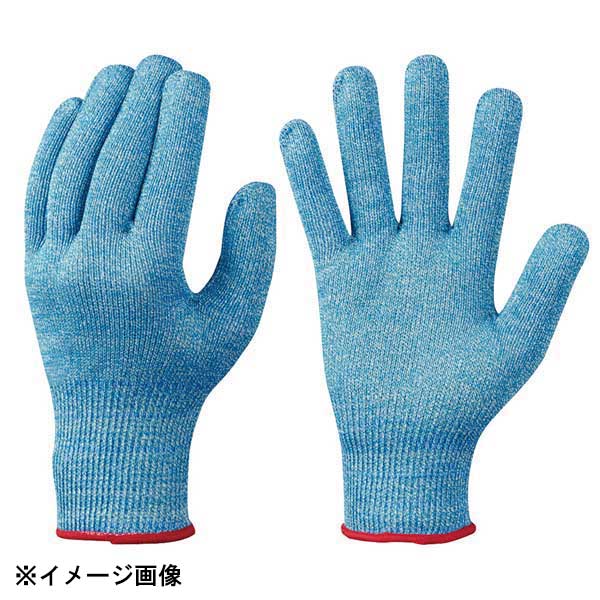 【サイズ】外形寸法/全長_手のひらまわり_中指の長さ(mm) 255_225_90【重さ】57(g)【カラー】本体/ブルー、裾/ブラック【メーカー品番】521Plus LL【スペック】●材質 ナイロン、アラミド、金属繊維（ステンレススチール...