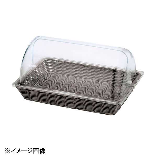 ●メーカー品番：BB-4228C●カラー：ダークブラウン●幅(mm)×奥行(mm)×高さ(mm)：425×305×210●材質：バスケット/ポリプロピレン(耐熱120℃)カバー/ポリカーボネイト●ステンレスワイヤー補強入り●水洗いOKで洗剤...