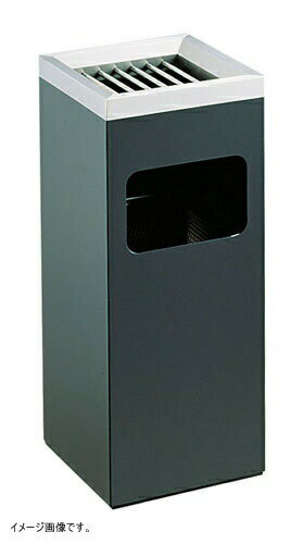 スチール焼付塗装くず入れ付メーカー品番_幅×奥行×高さ(mm):AGK-250_250×250×600