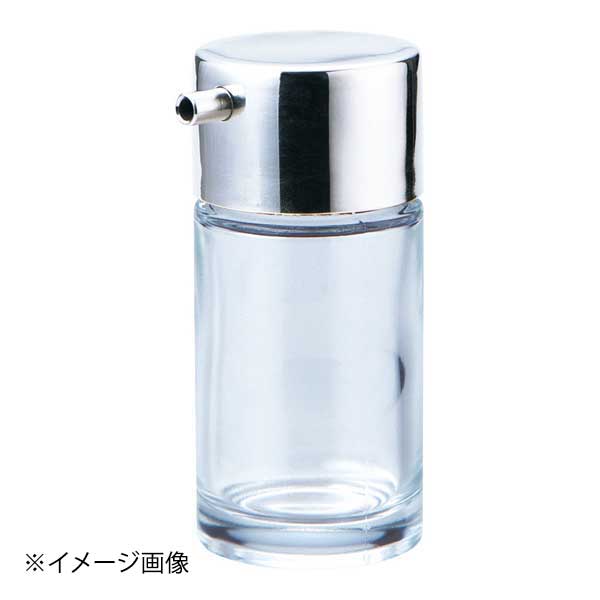 ●30ccととくに小さいサイズの正油入れです。一人用として使えるので衛生的です。●縦×横×高さ(mm):42×36×79●重量(g):90●材質:18－8ステンレスフタ、口金、PP樹脂、シリコンゴムパッキン、ソーダ硝子。●容量:41cc●メ...