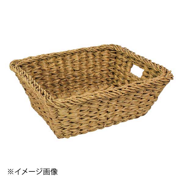●天然素材のように柔らかく、耐久性、耐水性に優れています。●丈夫なステンレス芯入り。●幅×奥行×高さ(mm):450×350×150●カラー：キャラメル●材質:ポリエチレン●メーカー型番:91-442S●カタログコード：1-2491-010...