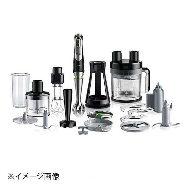 ●ハイパワーモーターを搭載した、ブラウンのフラッグシップモデル●ブレンダー、マッシャー、マルチウィスクビーター、500mlチョッパー(カッター)、500mlチョッパー(おろし)、フードプロセッサー、専用計量カップ(600ml・SAN)、専用...