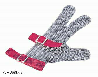刃物のケガ防止に活躍するステンレスメッシュ手袋!ニロフレックスのステンレスメッシュ製品は世界各国で優れた防具として使用されています。※外国サイズの為、各サイズとも実際には約1サイズ大きめ になっています。※ベルトの色でサイズが一目で分かりま...