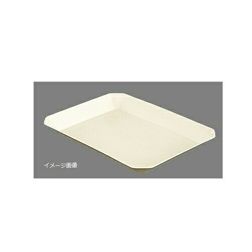 材質:メラミン樹脂(朱/フェノール樹脂)メーカー品番_カラー_間口×奥行×高さ(mm):T-01_アイボリー_415×310×43