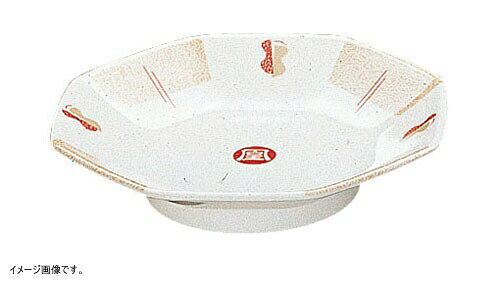メラミン中華風食器｢凰ファン｣シリーズ※洗浄器対応メーカー品番_幅×奥行×高さ(mm)_質量(kg):FN-724_188×188×39_0.170