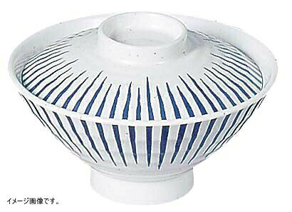 メラミン｢とくさ｣シリーズ※洗浄器対応メーカー品番_(身・蓋)_直径×高さ(mm)_容量(cc):E-4B_蓋_(蓋付寸法)φ120×75_-