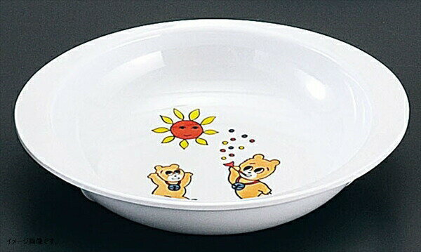 メラミン お子様食器｢コロちゃん｣シリーズ※洗浄器対応幅×奥行(mm):155×137
