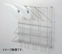 ●絞り袋や口金・スケッパー等を干し、乾燥させる道具です。 フックが付いていますので、ハケなども干せます。※絞り袋は別売です。幅×奥行×高さ(mm):500×350×530