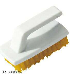 127×64 毛長:25 (PET毛) ・・使用場所により色分けができ、力が伝わる 万能型ブラシです。メーカー品番_カラー_サイズ(mm):6757_イエロー_127×64