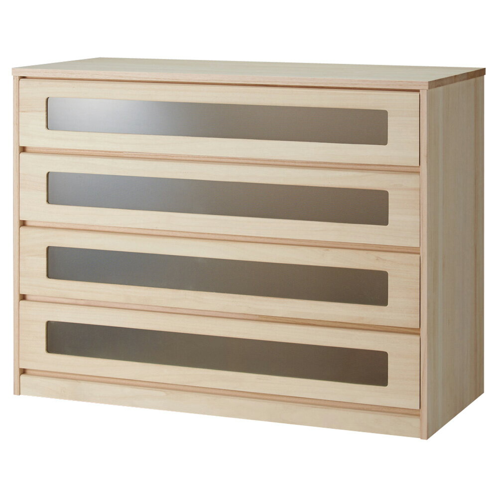 日本伝統の「桐」と、モダンな「ミストガラス」の融合で、まるで海外のファッションブティックのような洗練されたクローゼットが実現。収納物が見やすく、キャスター付で移動やお掃除もラクラク。実用性も兼ね備えた、桐の新スタイルです。あなたのセンスが光...