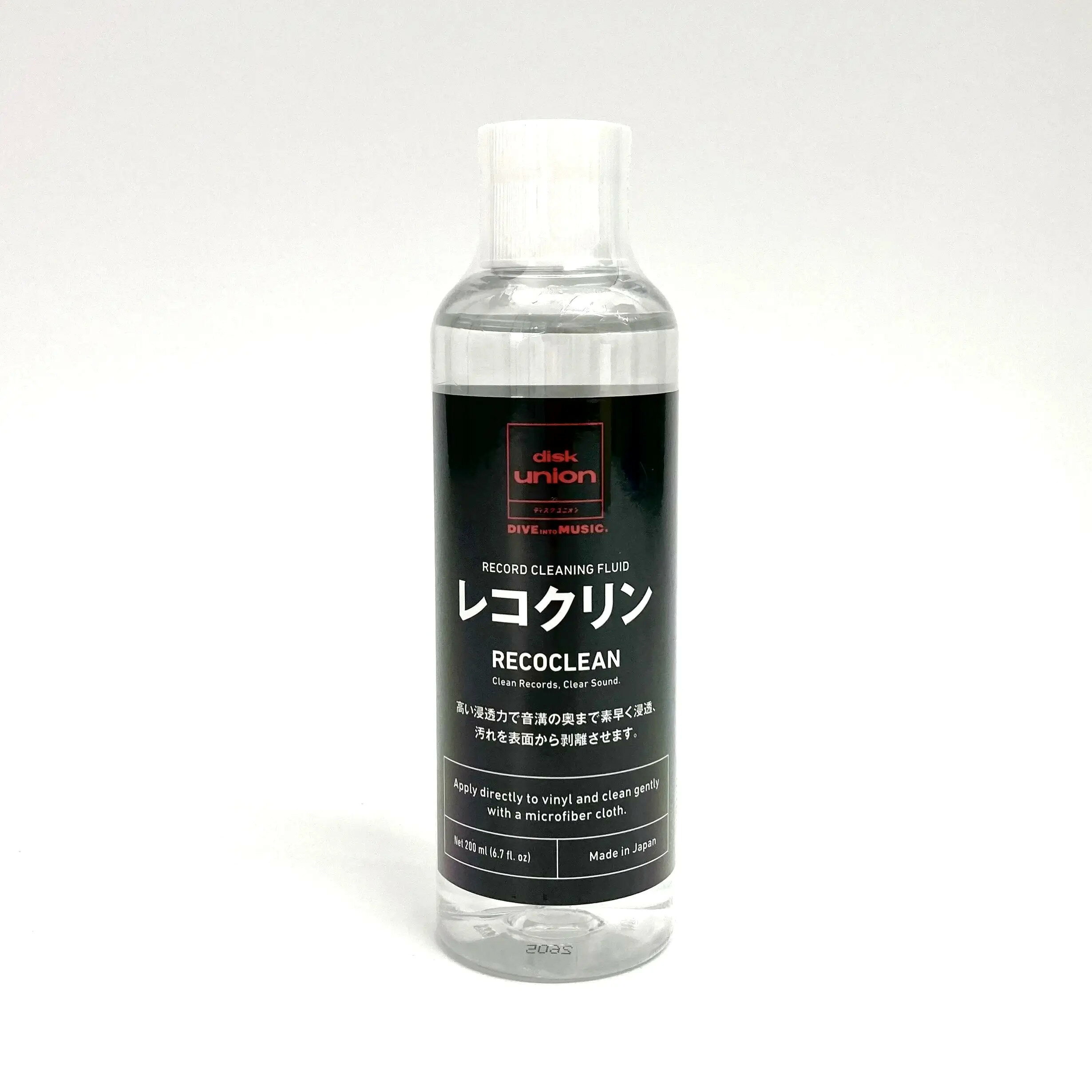 商品情報仕様レコクリン成分 : 電解還元性イオン水容量 : 200ml商品説明ディスクユニオン公式アナログレコード専用クリーナー「レコクリン」高い浸透力で音溝の微細な凹凸の奥まで素早く浸透し、強い還元力で汚れを包み込み、表面から剥離させます...