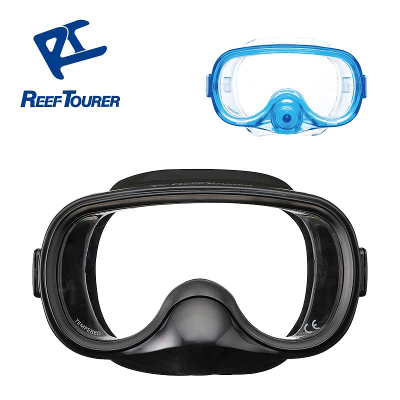 ■ メーカー希望小売価格はメーカーサイトに基づいて掲載しています ■商品説明 REEF TOURER(リーフツアラー)　RM1109Z ・スノーケリングマスク ・男女兼用(10歳程度〜大人) ■機能 ・テンパードガラス ・Wシールエラストマ...
