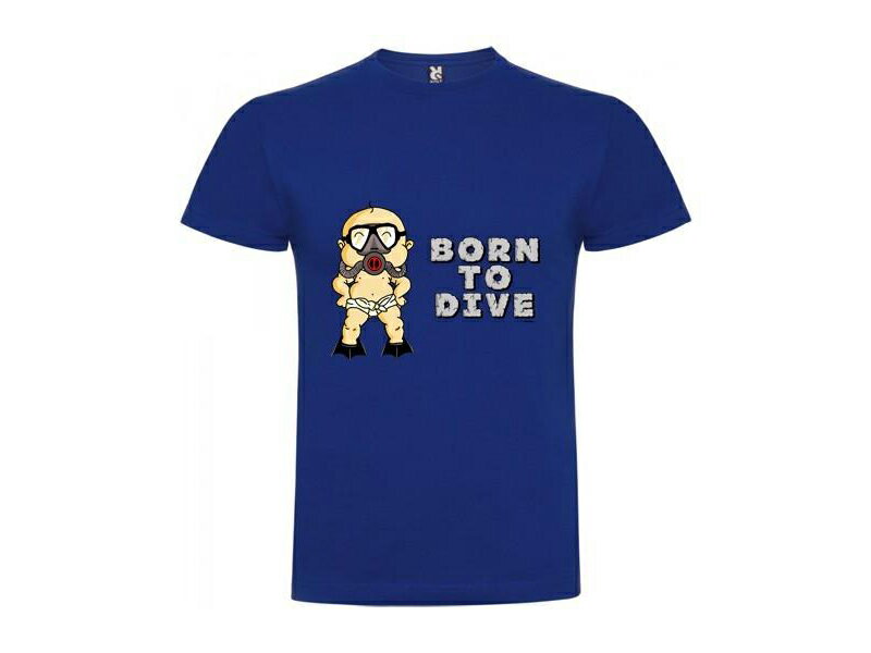 Kruskis Tシャツ [Born To Dive]商品仕様 サイズ　 M/身幅 48cm、肩幅 42cm、着丈 70cm XL/身幅 53cm、肩幅 50cm、着丈 75cm