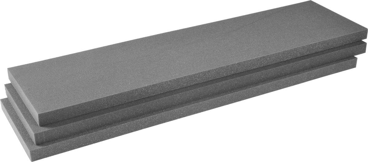 1750 ケース用フォームセット商品仕様 ● ロングケース用以外はウレタンフォームに切り込みがあります。 ● ペリカンケースのフォームセットです。 ● 適合機種：1750 ● ウレタン ● 質量：5.31KG 【送料について】 大型商品のた...