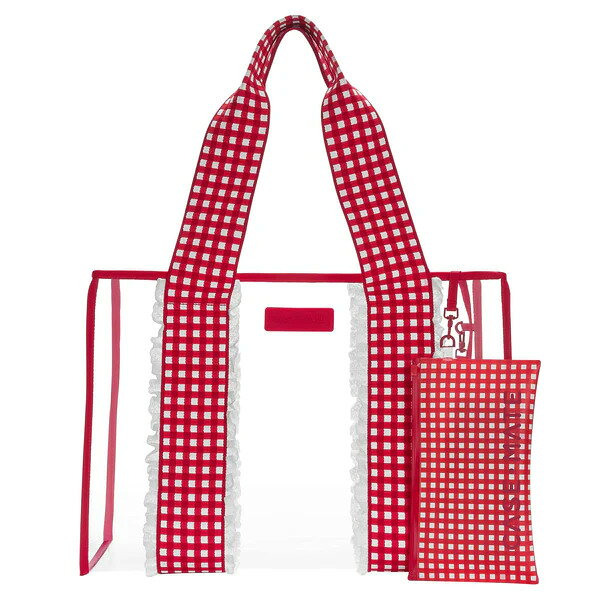 Case-Mateの Cherry Gingham Jelly Tote は、夏のお出かけにぴったりな、明るく華やかなデザインの大容量トートバッグです。 チェリーギンガム柄のポップなデザインで、ビーチ、プール、旅行、フェス、花火大会、普段の...