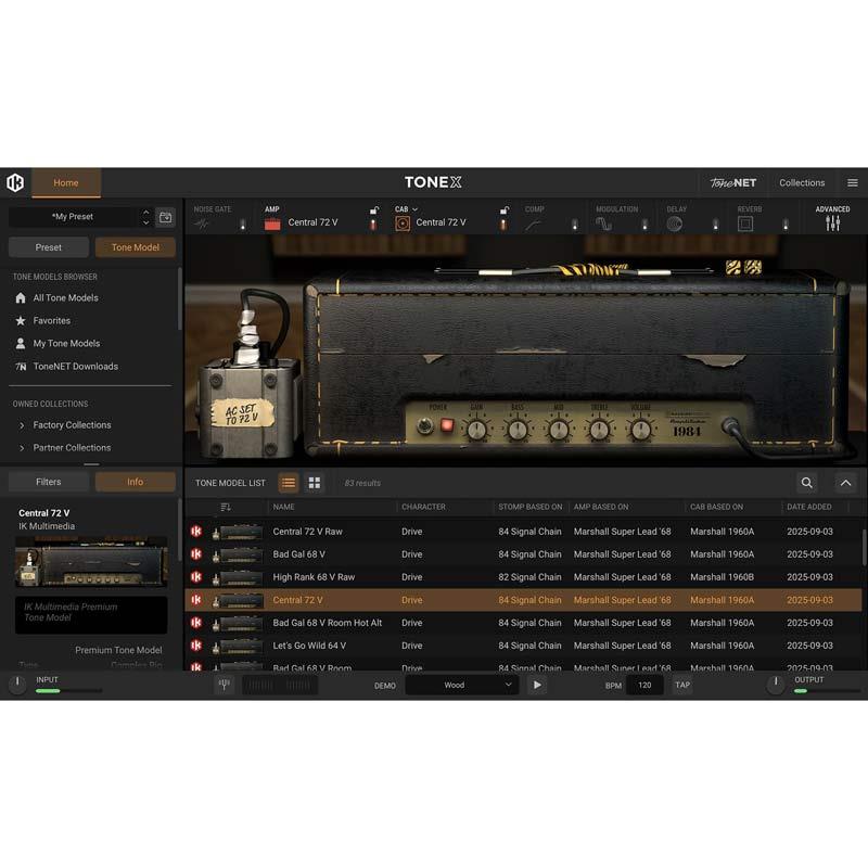 楽器種別：新品IK Multimedia/コード販売 商品一覧＞＞IK Multimedia/新品 商品一覧＞＞DTM【10，000円〜20，000円】 商品一覧＞＞プラグインソフト/アンプシミュレーター/IK Multimedia 商品一...